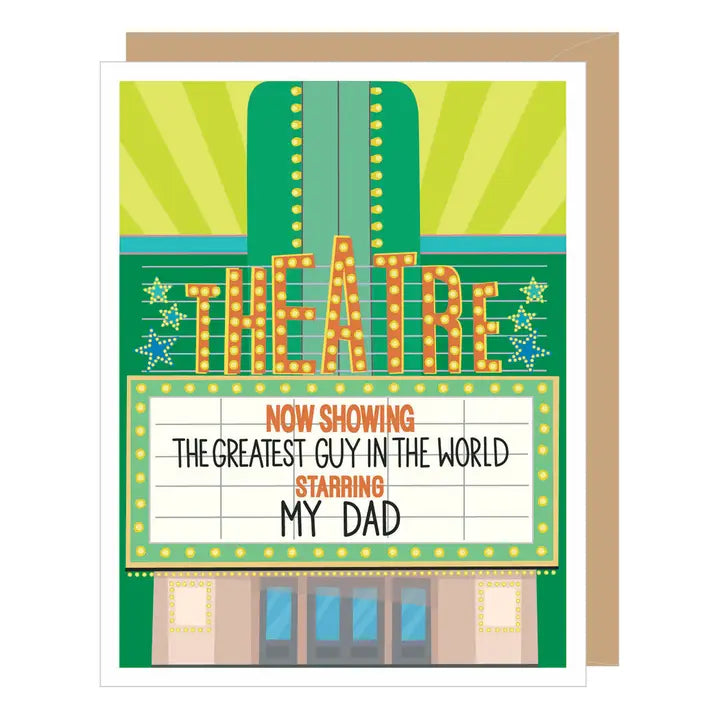 Theatre Dad Father's Day Card – Philippa Roberts