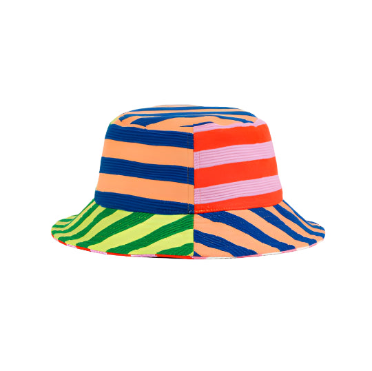 Verloop | Bucket Hat - Peach Cobalt | Philippa Roberts Shop